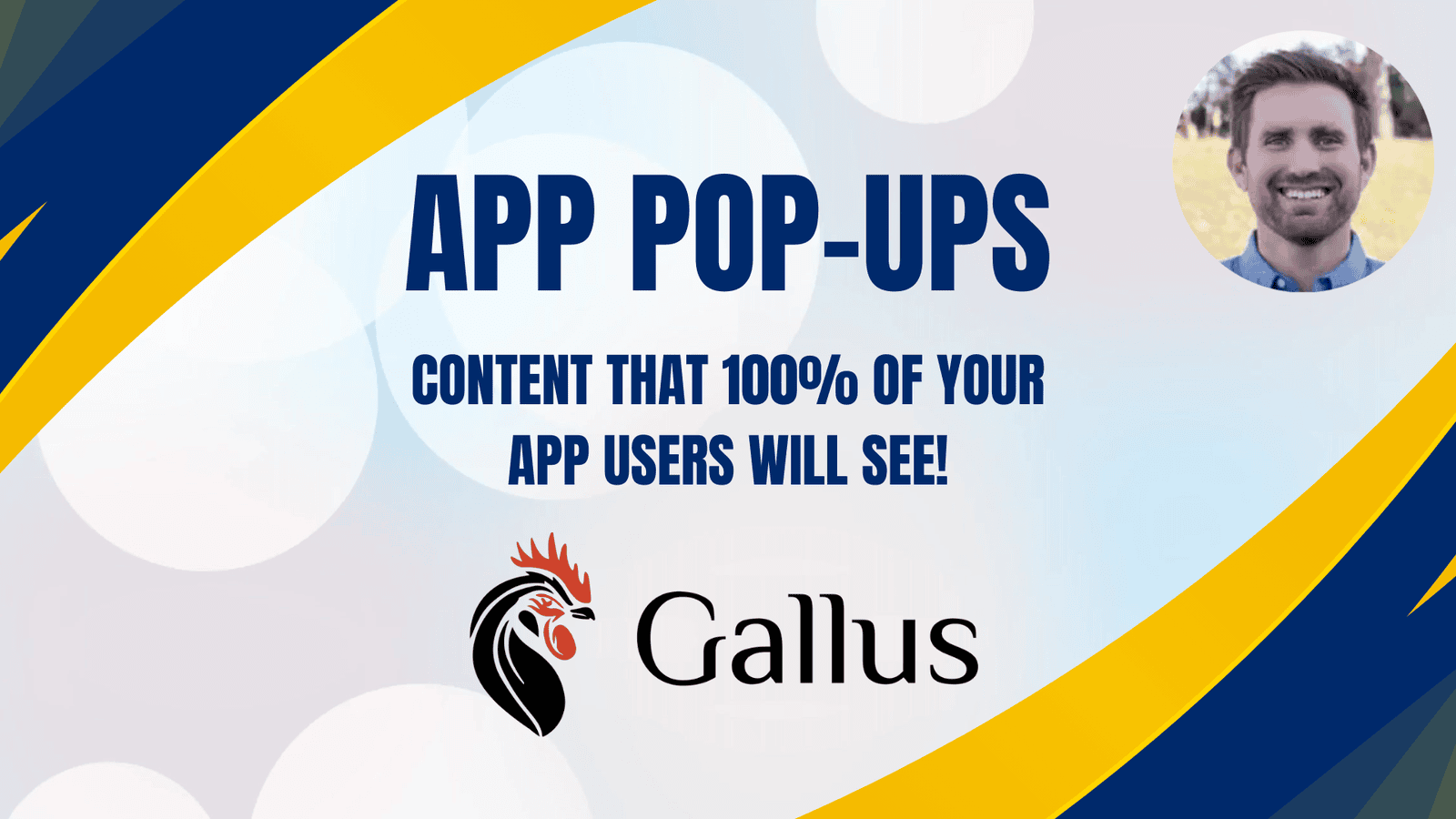 Maximizing Engagement with App Open Pop-Ups | Gallus Golf